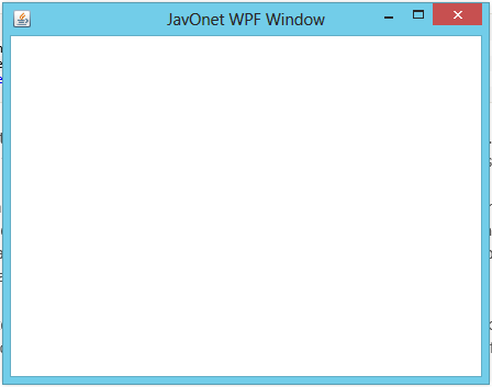 How to build Java application with WPF interface- javOnet - Java to .NET Bridge, C#, VB.NET